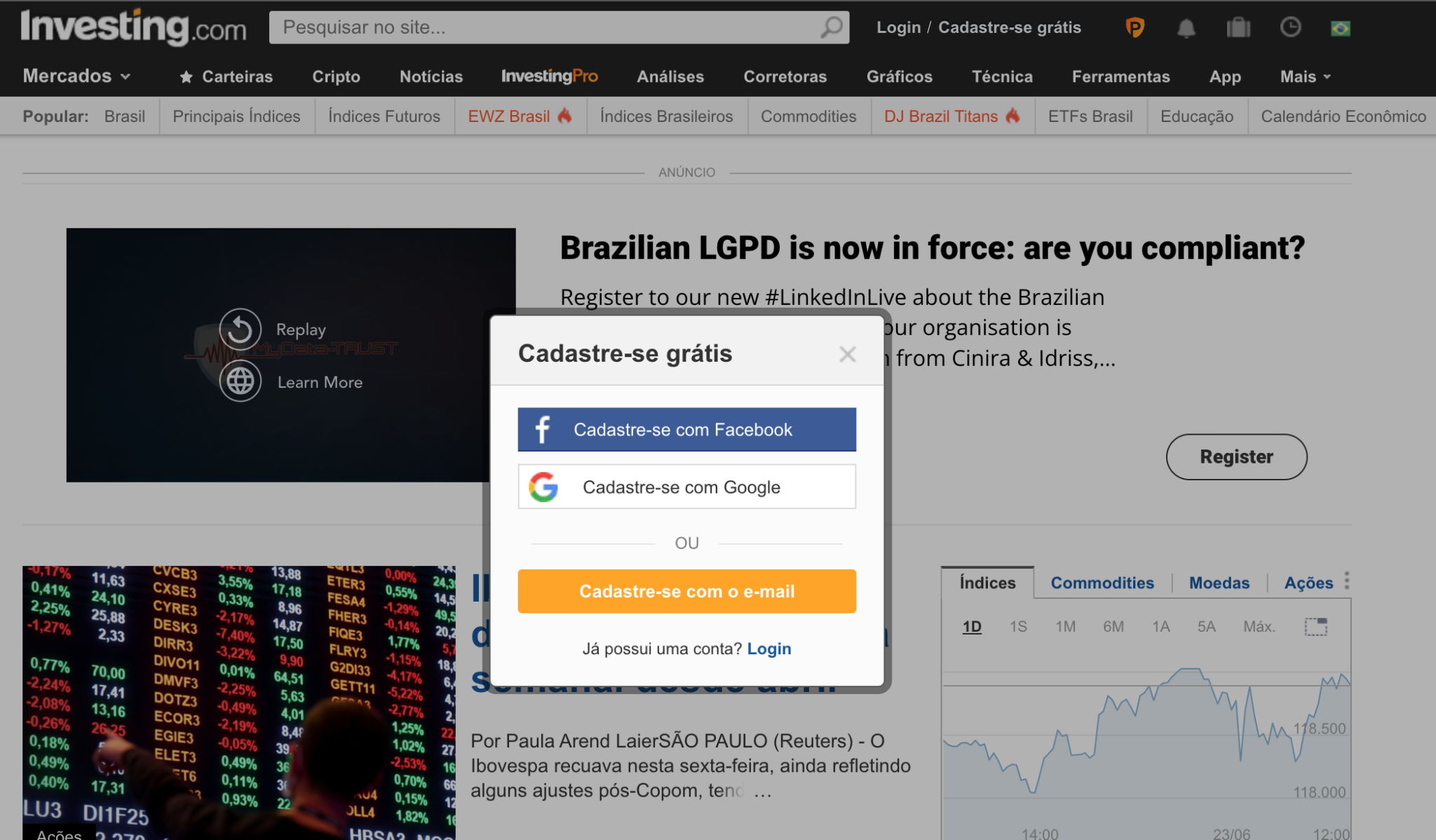 Investing.com: a plataforma que ajuda você a investir melhor